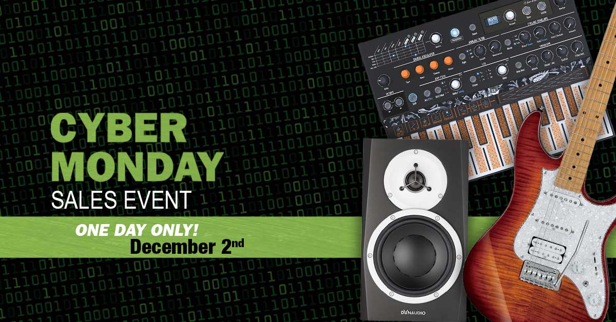 Cyber Monday 2019 | Long & McQuade Musical Instruments