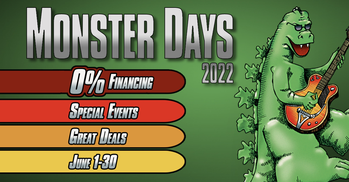 Monster Days Are Back! - All Locations | Long & McQuade Musical Instruments